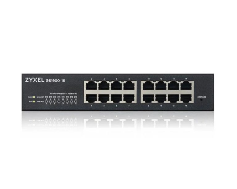 Internet Switch 16 Port | Managed Commercial Grade - Ocular Charging