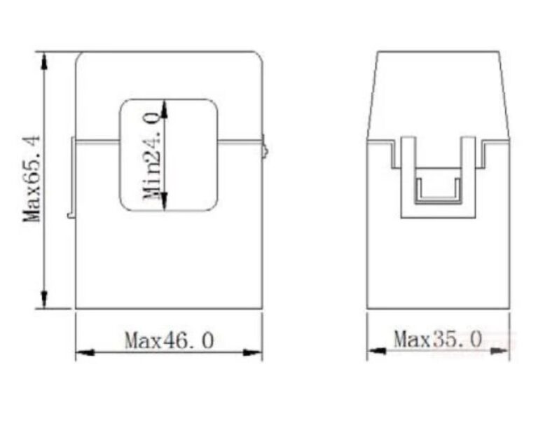 CT Clamp 24MM | 250Amp | 5Amp Class | Ocular Load Controller