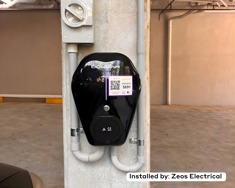 Ocular IQ Mini | 7 kW | Socket | Ocular Charging